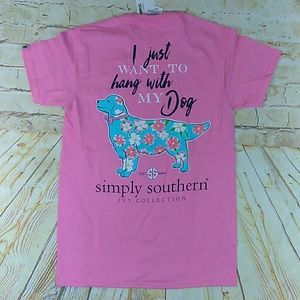 Simply Southern | Tops | Nwt Simply Southern Dog | Poshmark